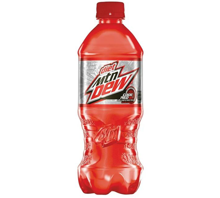 diet mountain dew code red 20 oz - El torito Carniceria